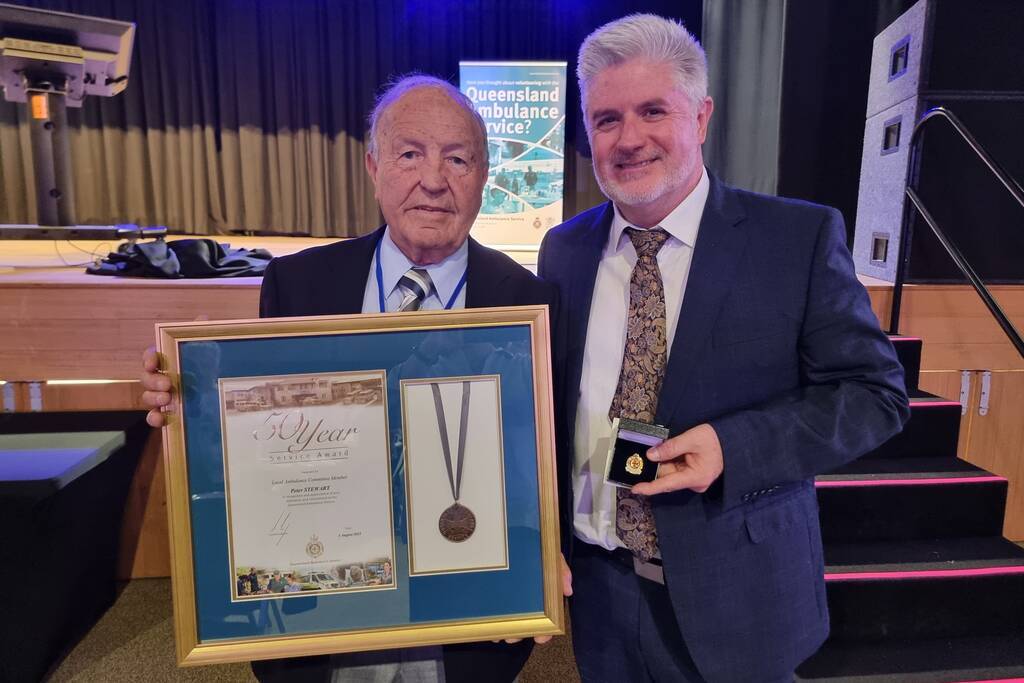 Warwick volunteer celebrates half a century of service | Queensland ...